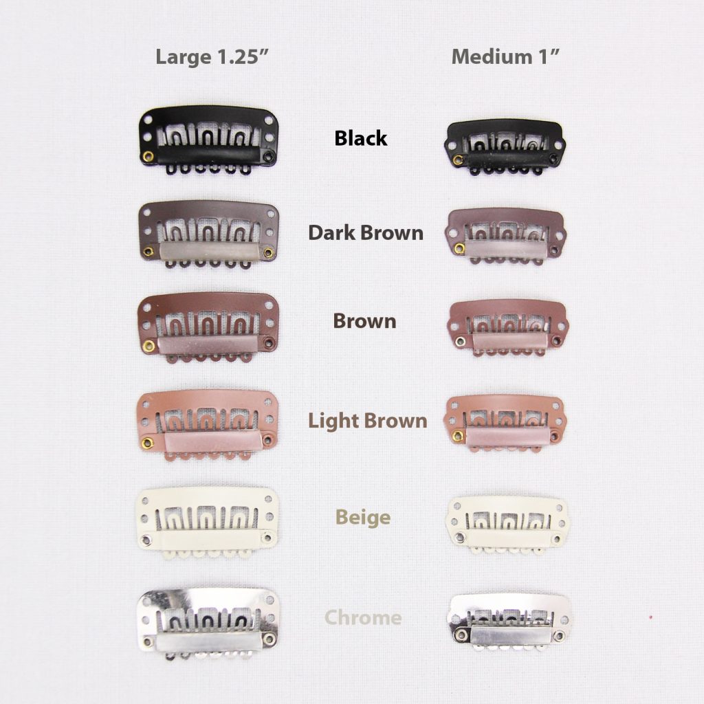 Comb Clips - with silicone insert - Xpresshair